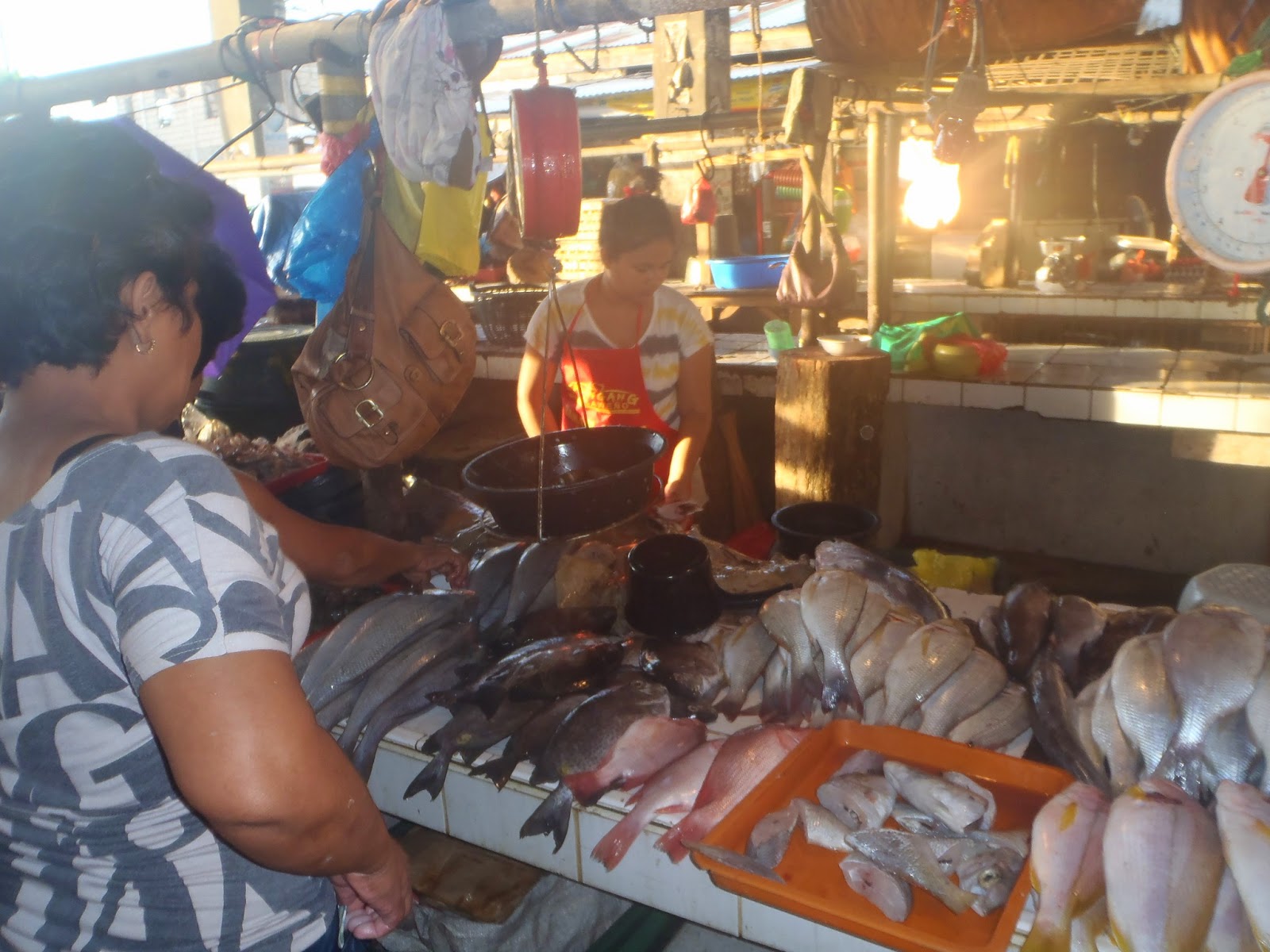 Market Scenes in Coron Town, Palawan