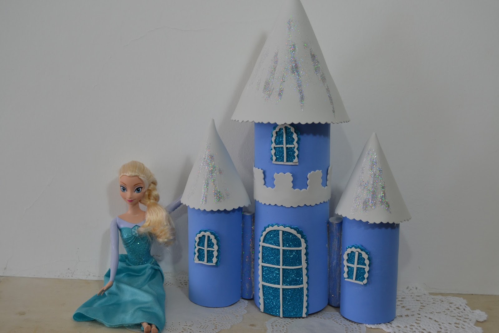 I S: Como fazer um castelo da Elza do Frozen