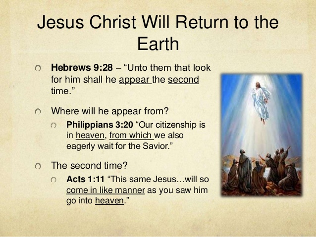 Annie's Graceful Words: Are You Preparing For Christ's Return? PART ONE.