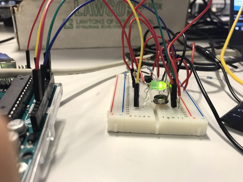 Arduino simple visible light communication