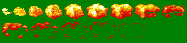 Sprite Fx: Sprites Explosions