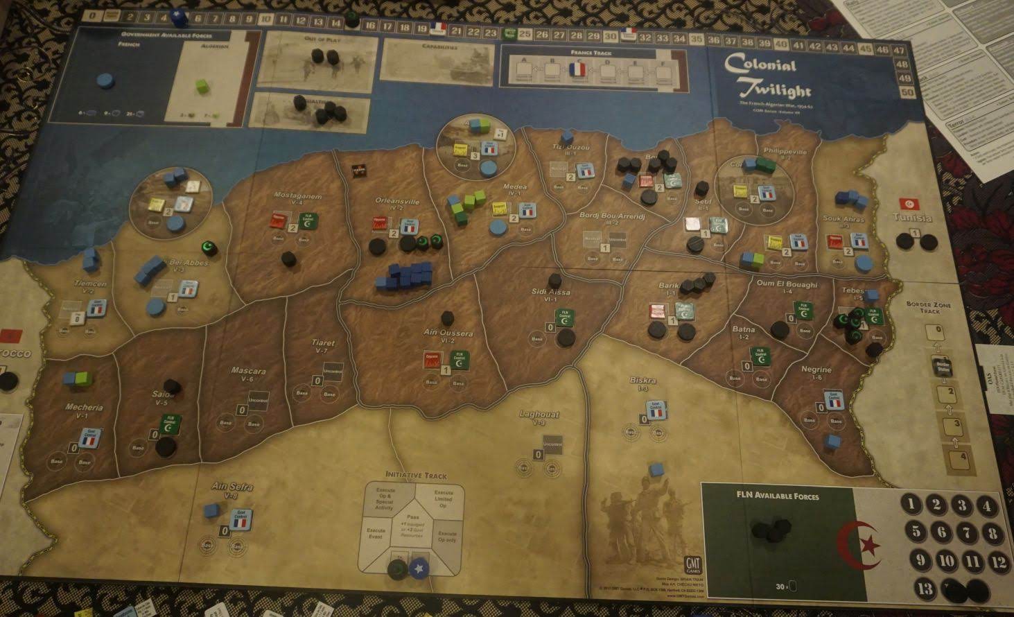 Hiew's Boardgame Blog: Colonial Twilight