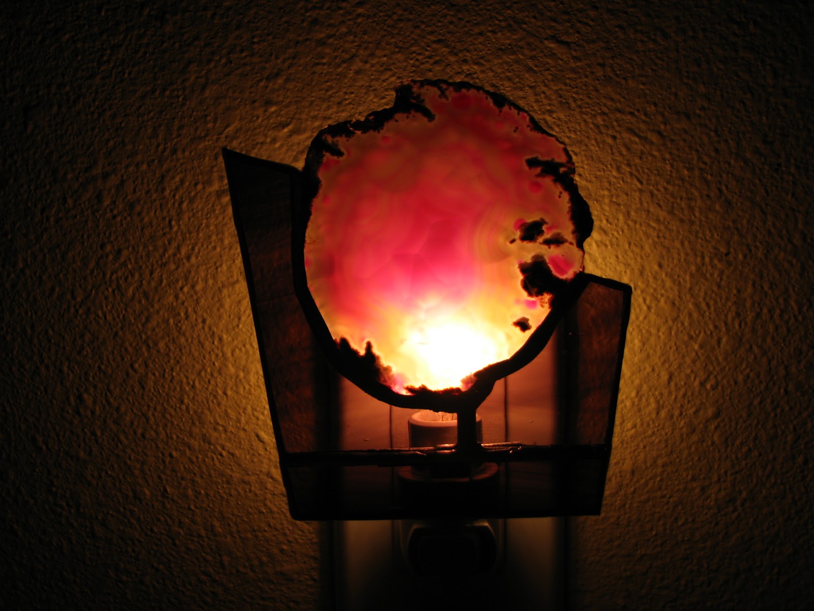 Everyday Handmade: Stained Glass Geode Night Light