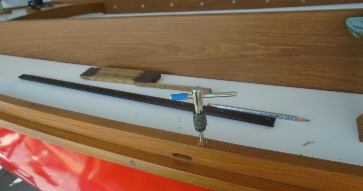 Joule, Cape Dory Typhoon (hull #1044): Installation of Jib Tracks and ...