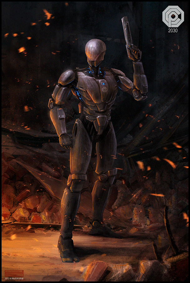 Mark Molnar - Sketchblog of Concept Art and Illustration Works: RoboCop ...