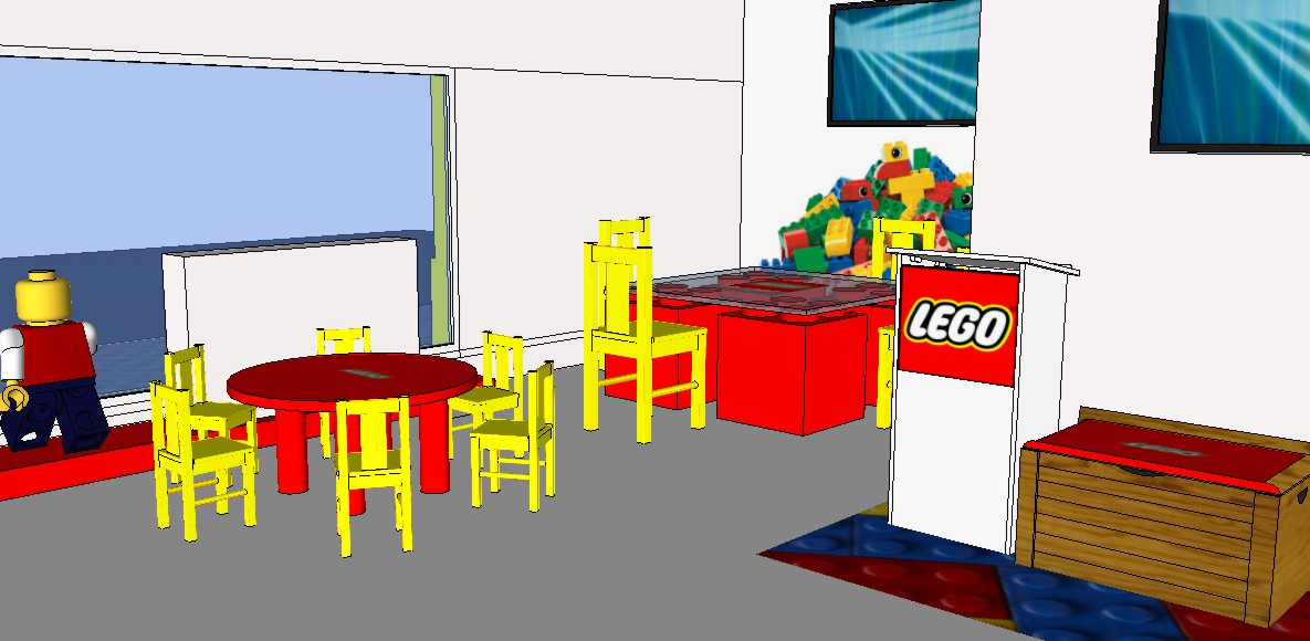 Jael Puppo : Commercial interior design: Lego pop-up store
