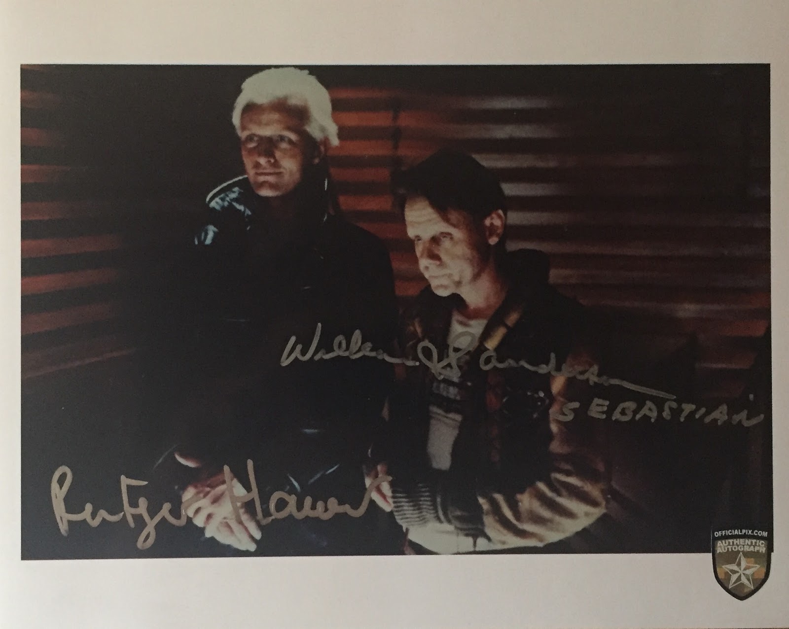 InItForTheMoney's Blade Runner Autographs: William Sanderson as JF ...