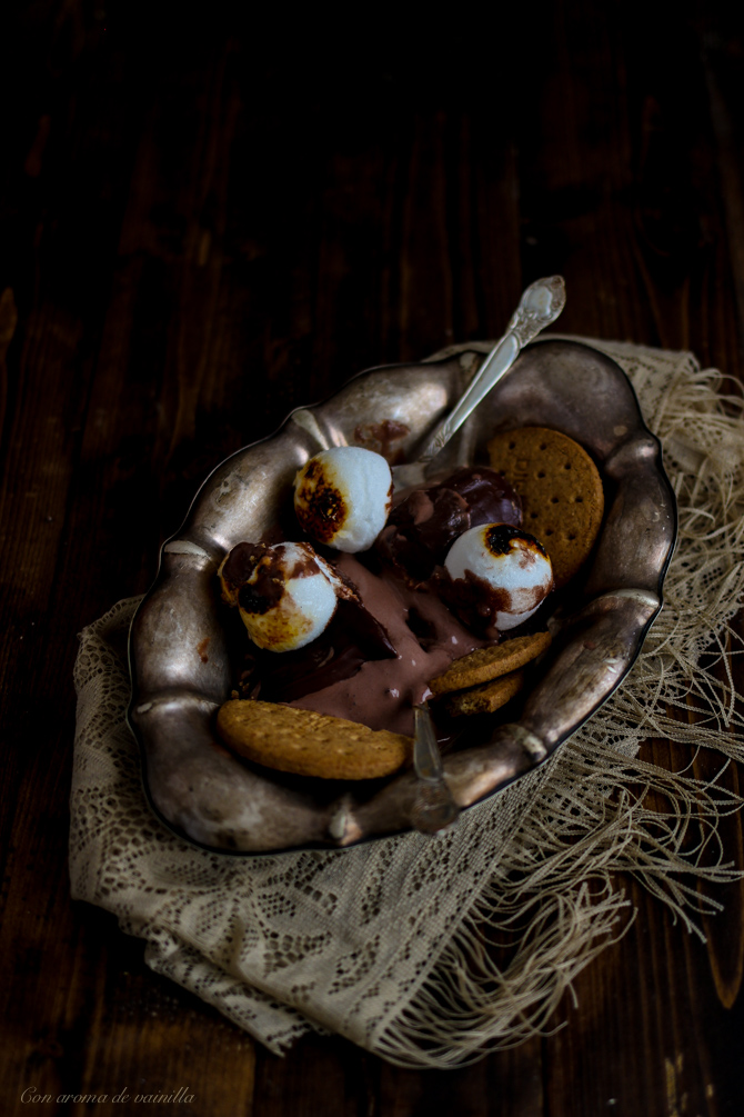 Tarta helada S´mores | Con aroma de vainilla - Recetas de repostería