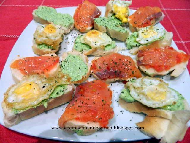 Cocina con Vanesa Rico: CANAPES VARIADOS