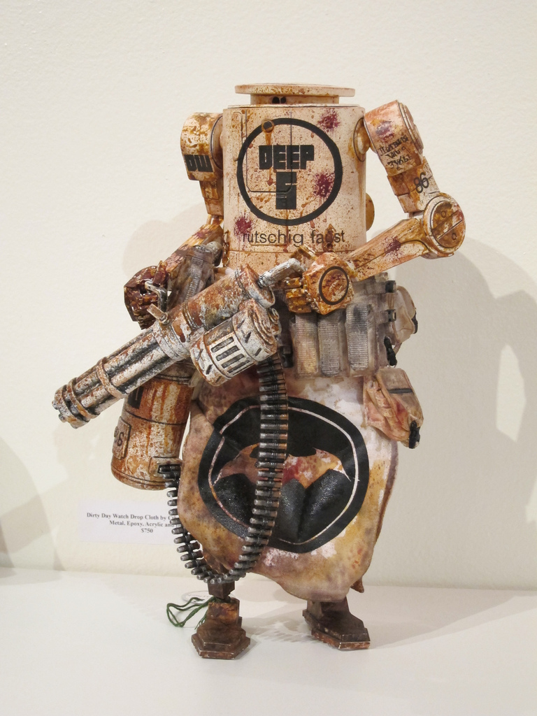 J.ME. (￣ε(#￣): I AM LEGION (threeA Custom Toy Show) @ 1:AM Gallery (11. ...