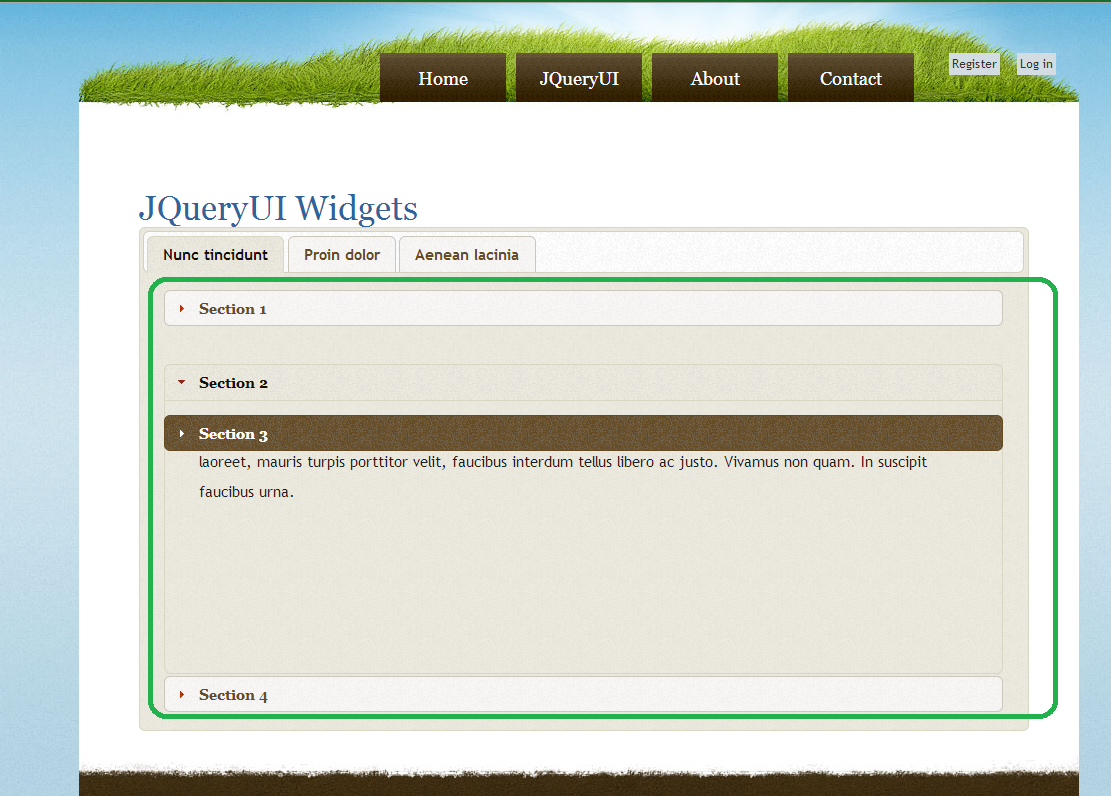 The ASP.NET MVC Club: Step by step how to use JQueryUI sortable Tabs, Sortable grid and ...
