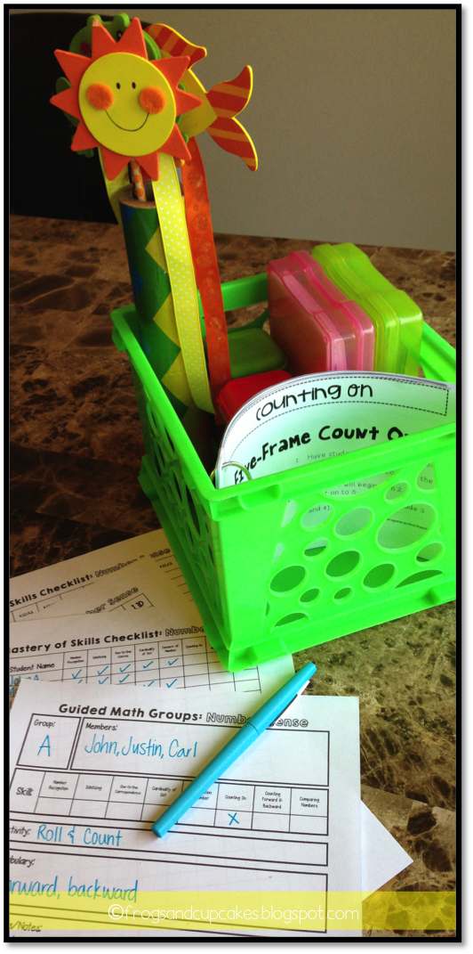 Tales of Frogs and Cupcakes: Guided Math: Basic Number Sense