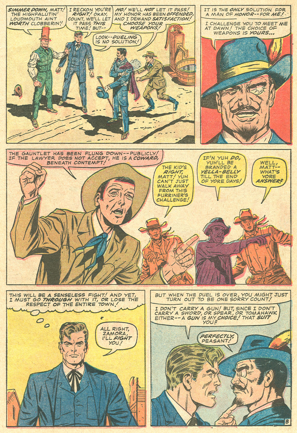 Four-Color Shadows: Two-Gun Kid-Dick Ayers/Bill Everett-1966