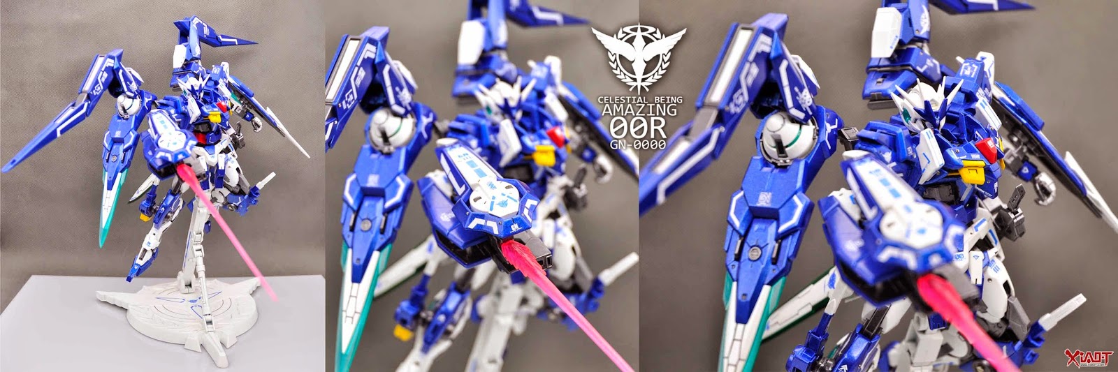 GUNDAM GUY: 1/100 Amazing 00 Raiser - Custom Build