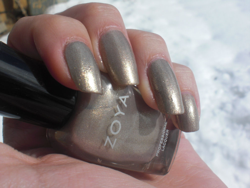 Concrete and Nail Polish: Zoya Jules and A Half Moon Manicure