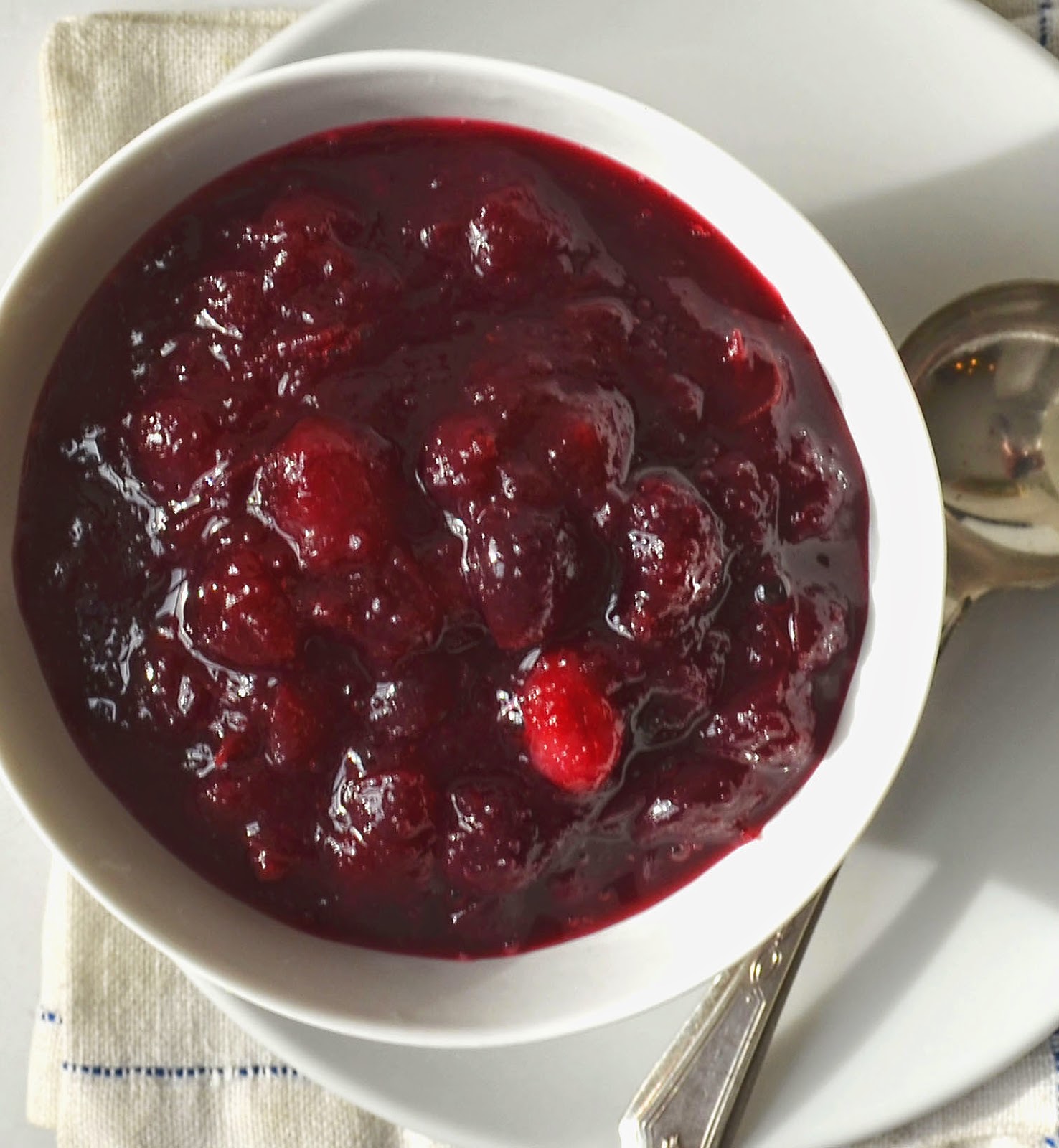 Sew French: French Twist Cran-Raspberry Sauce