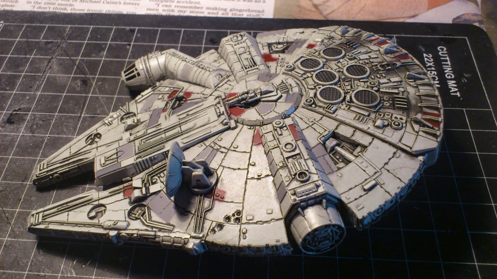 Hobby Foundry: X-Wing: Millenium Falcon Partial Repaint