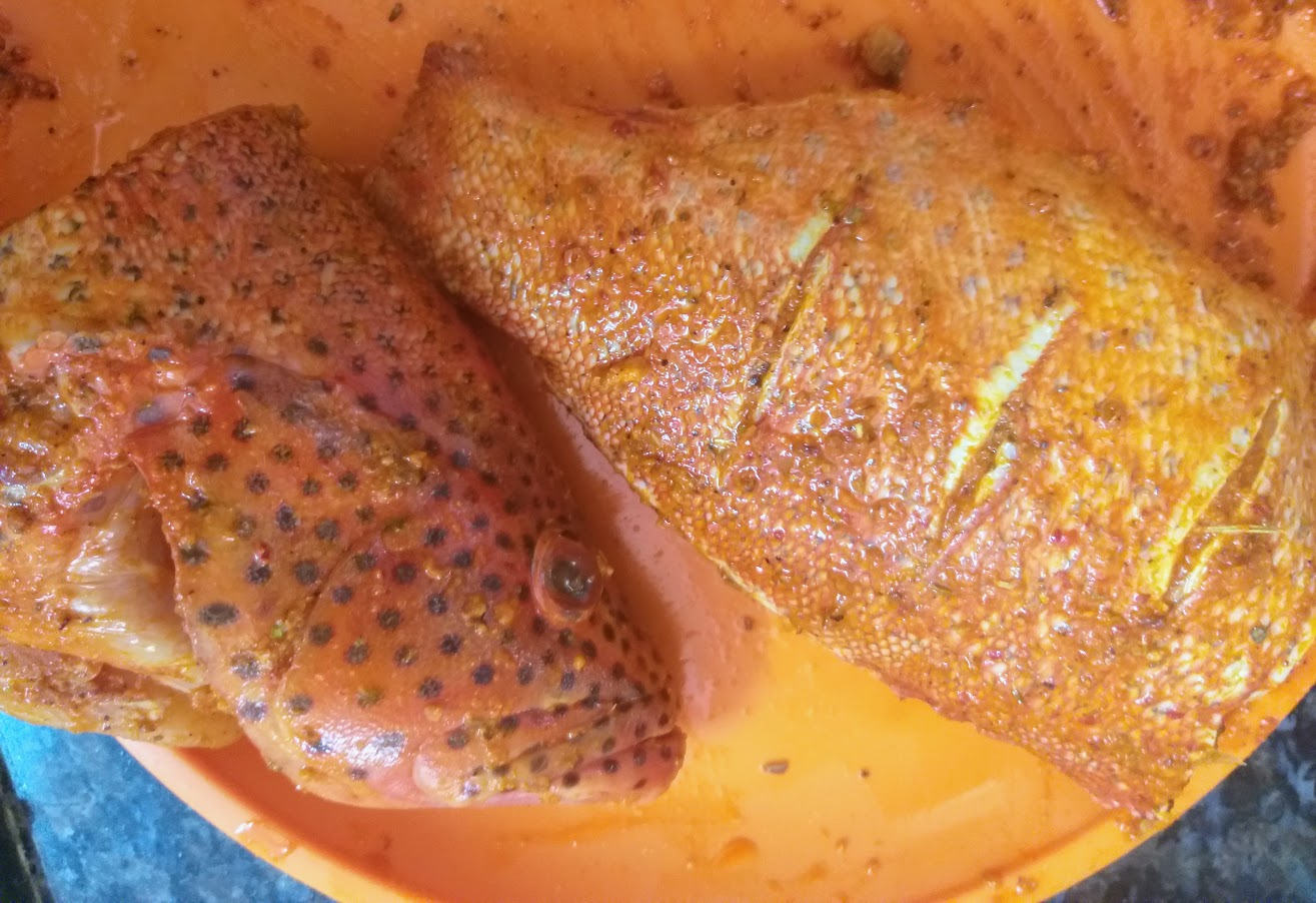 Everyday Cooking : how to cook whole Grouper. Tomato Grouper With ...