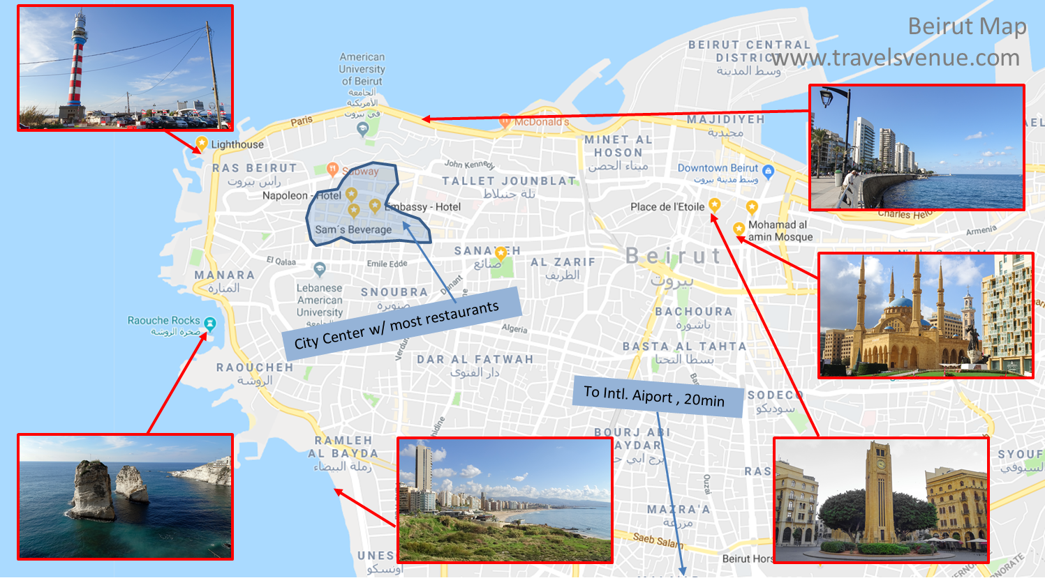 Lebanon - Surprised about modern Beirut - Sven's Travel Venues