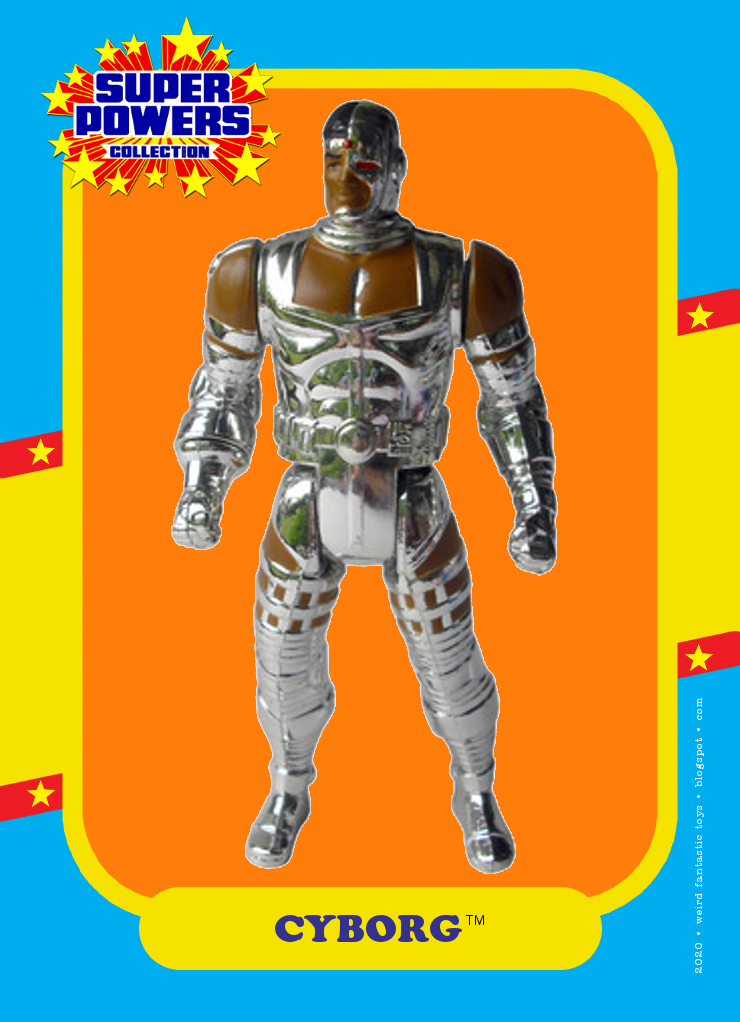 Kenner Super Powers Cyborg | Weird Fantastic Toy Adventures