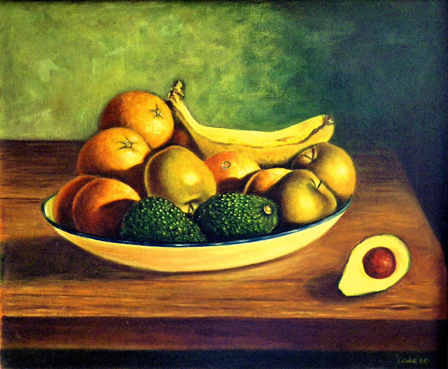 Lámina 22. Dibujo de un bodegón