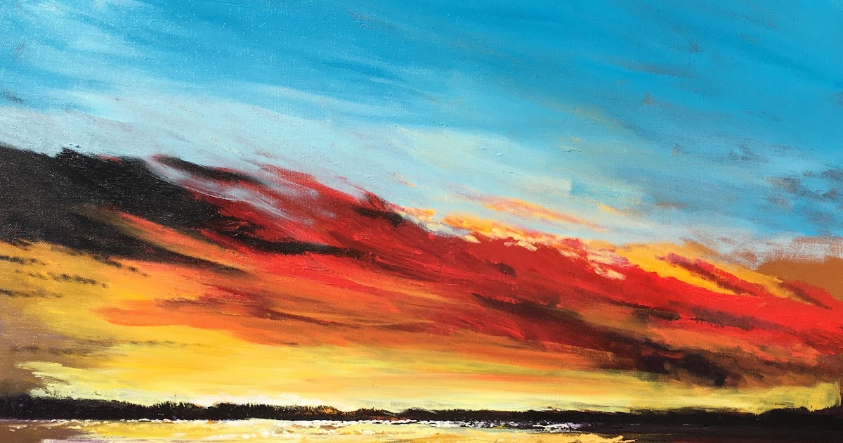 Artist Derek Collins,Acrylic landscape paintings, painting lessons and ...