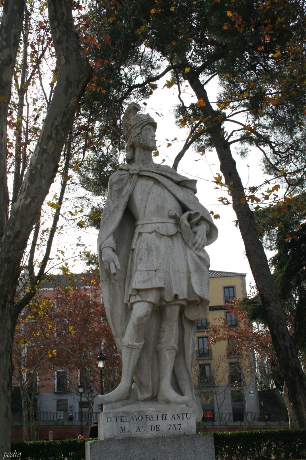 MADRID: REY DON PELAYO DE ASTURIAS