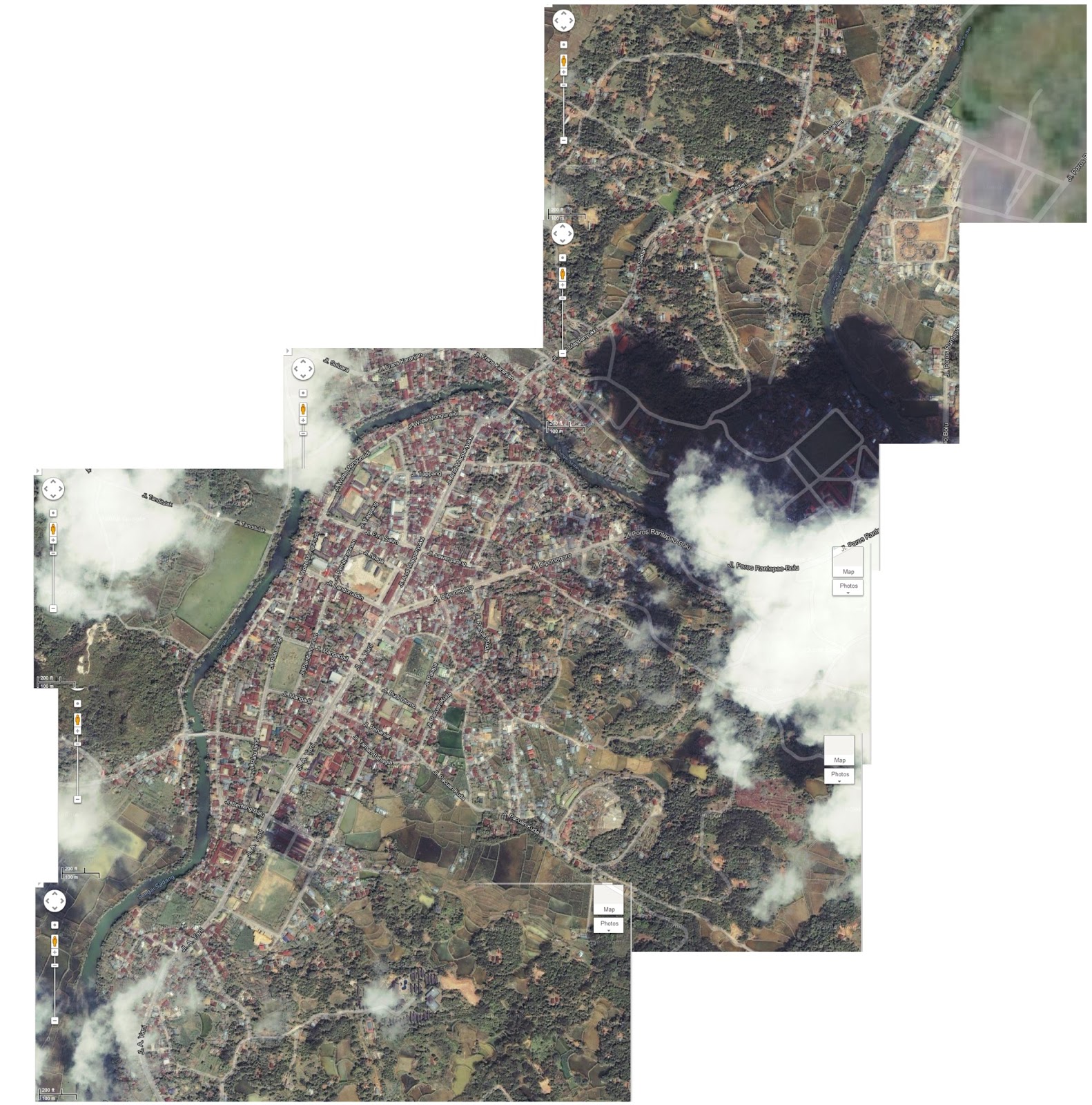 MAP OF TORAJA: PETA RANTEPAO, TORAJA UTARA