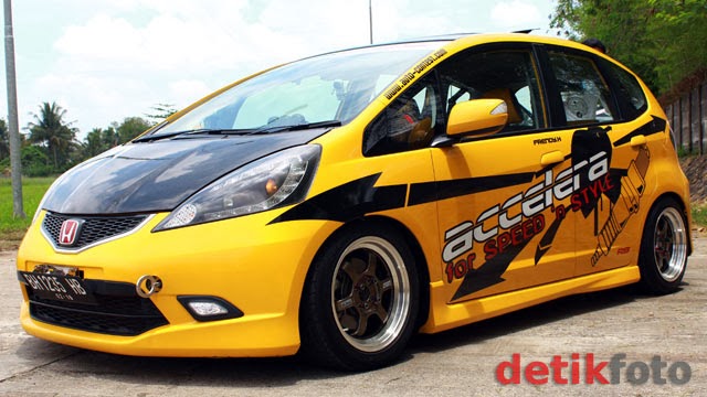 Modifikasi Jazz - Gambar Modif Honda Jazz RS S | JDM-Modifikasi