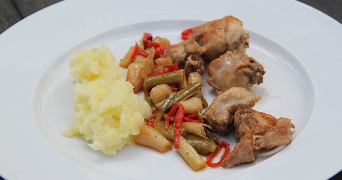 Kochbuch für Max und Moritz: Kaninchen geschmort mit jungem Knoblauch ...