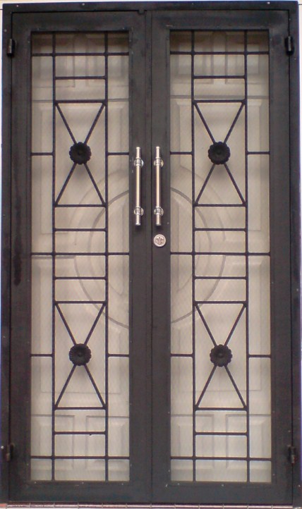 pintu besi - Pembuatan pintu baja 085319185446