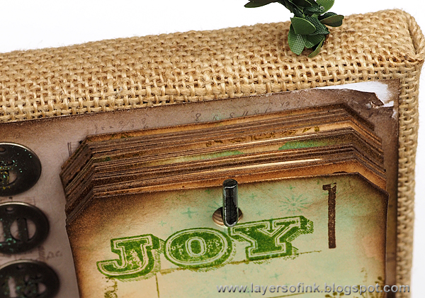 Layers of ink: Christmas Countdown Calendar Tutorial