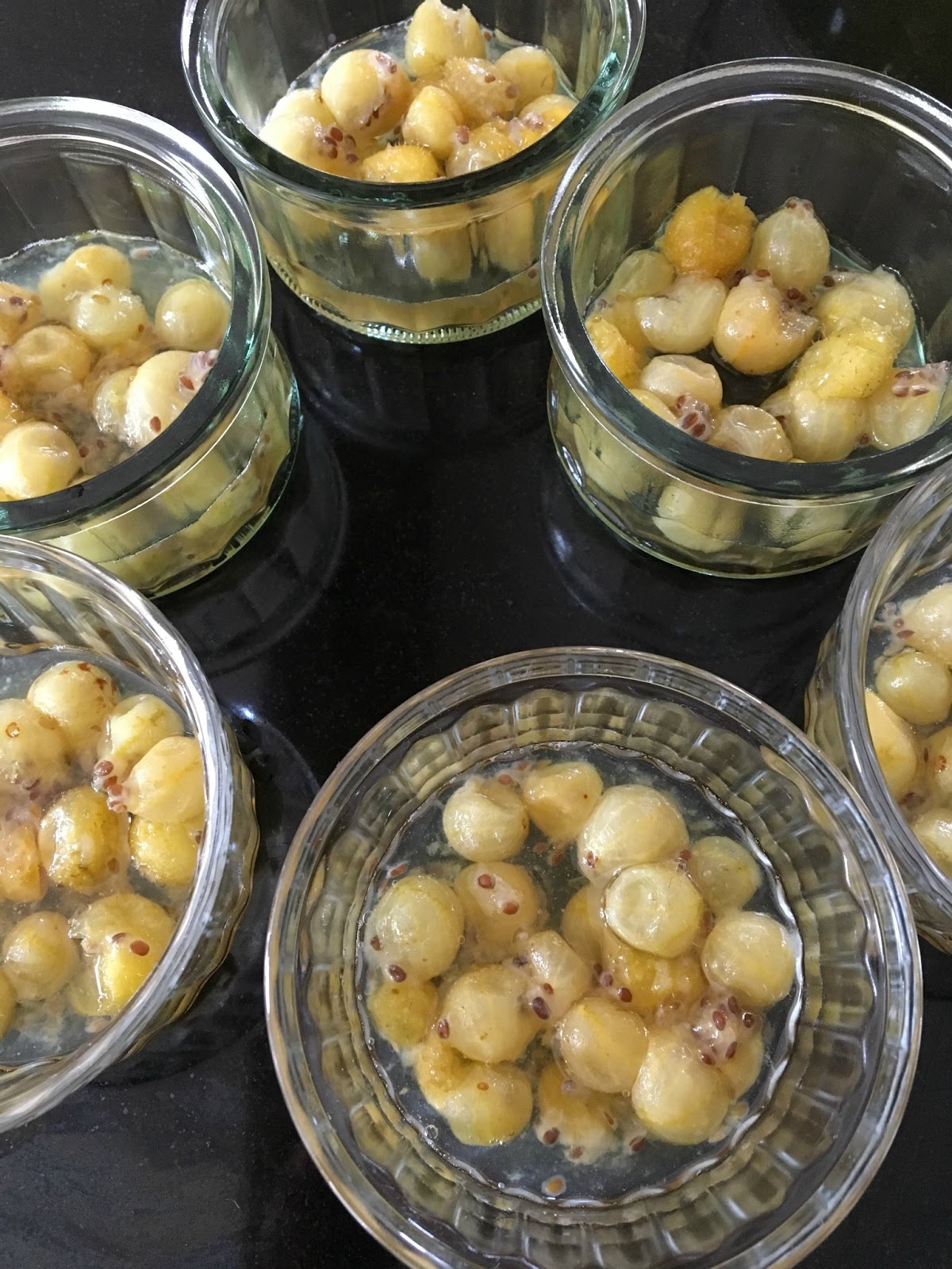 A delicious recipe for fresh gooseberries