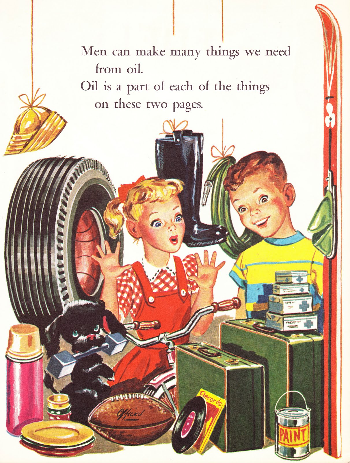 Papergreat: Esso touts the oil culture in these 1950s books for kids