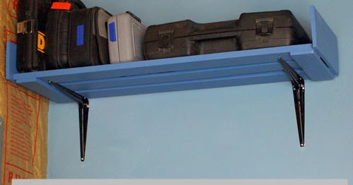 Condo Blues: How to Make Pallet Storage Shelves with Side Rails
