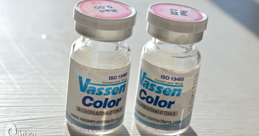 Shiro Samurai's Cosplay: Lens review: Vassen Natural Sparkling Red