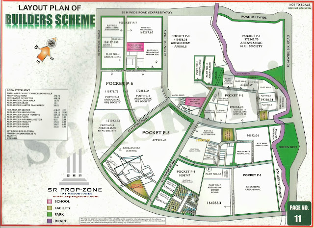 Layout Plan Map Builder Scheme Greater Noida - Ecotech Industry ...