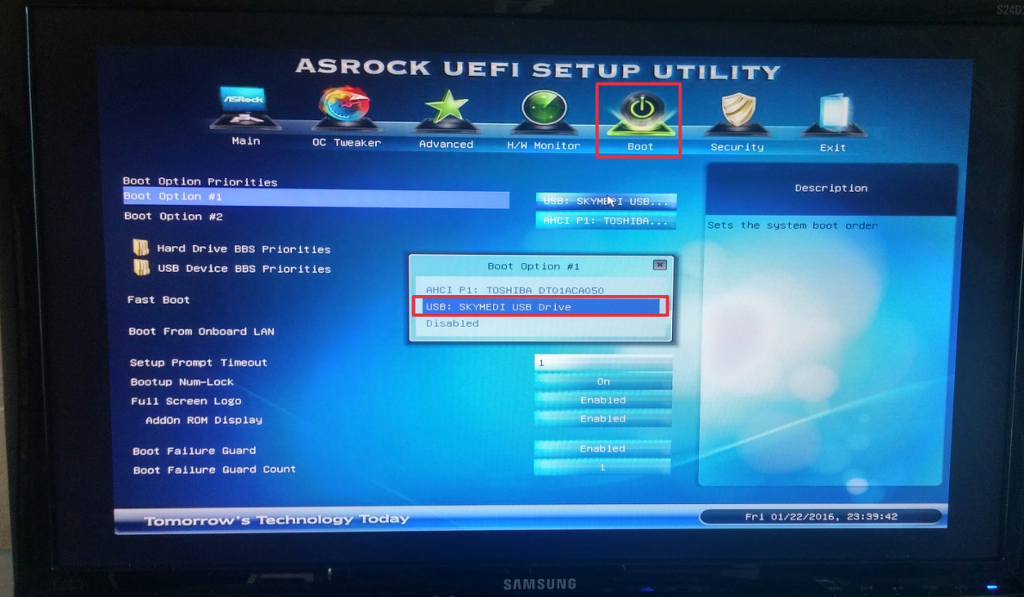 uefi 부팅 장점: uefi usb 부팅