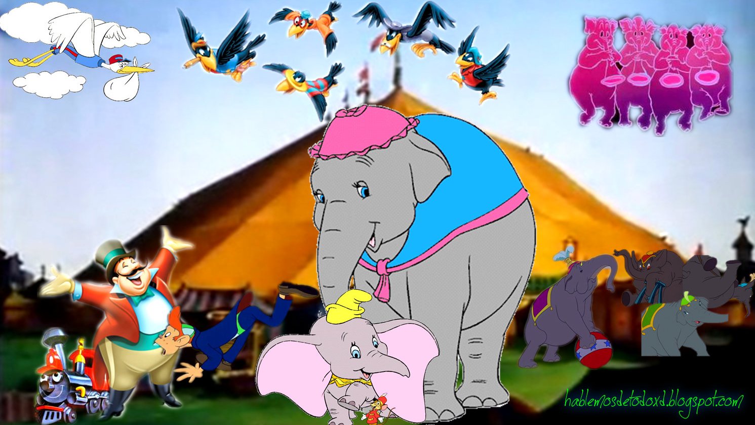 En Mi Mente Loca: Los Personajes de Dumbo
