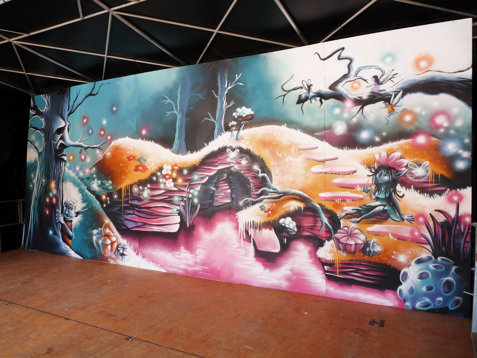 GIMUS: Décor de scène du VAL Joyeux à YUTZ