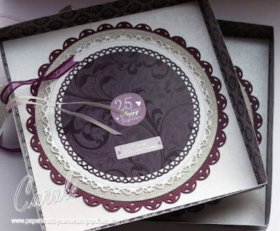 Papercraft by Carole!: Silver Wedding