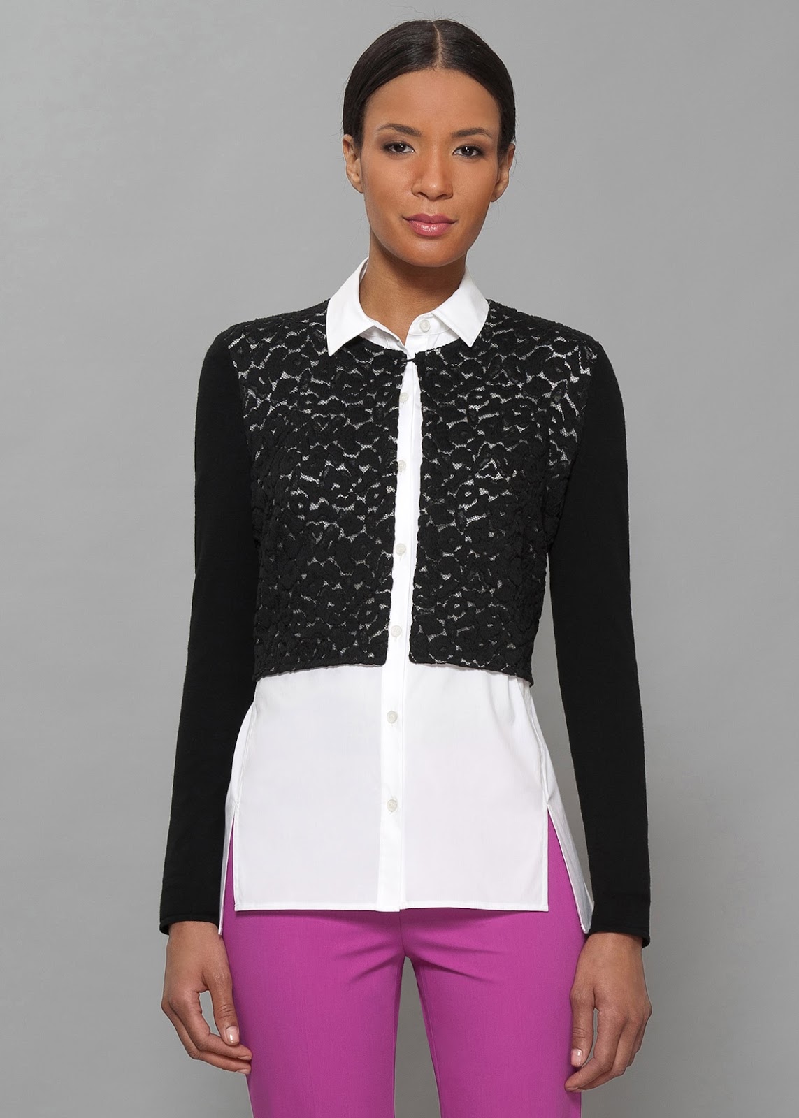 Diary of a Sewing Fanatic: Butterick 6002 ~ A Pleather & Ponte Sweater ...