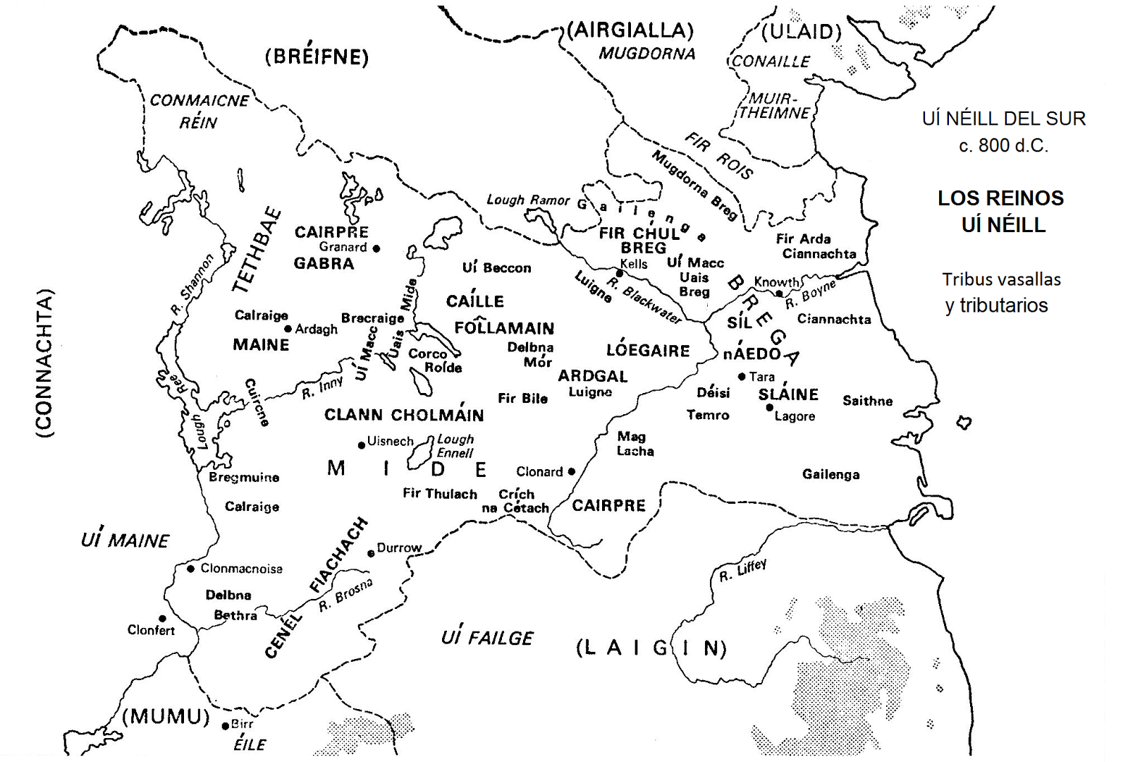 Reyes y Dinastías.: Los Reyes de Irlanda (III): Niall el de los Nueve ...