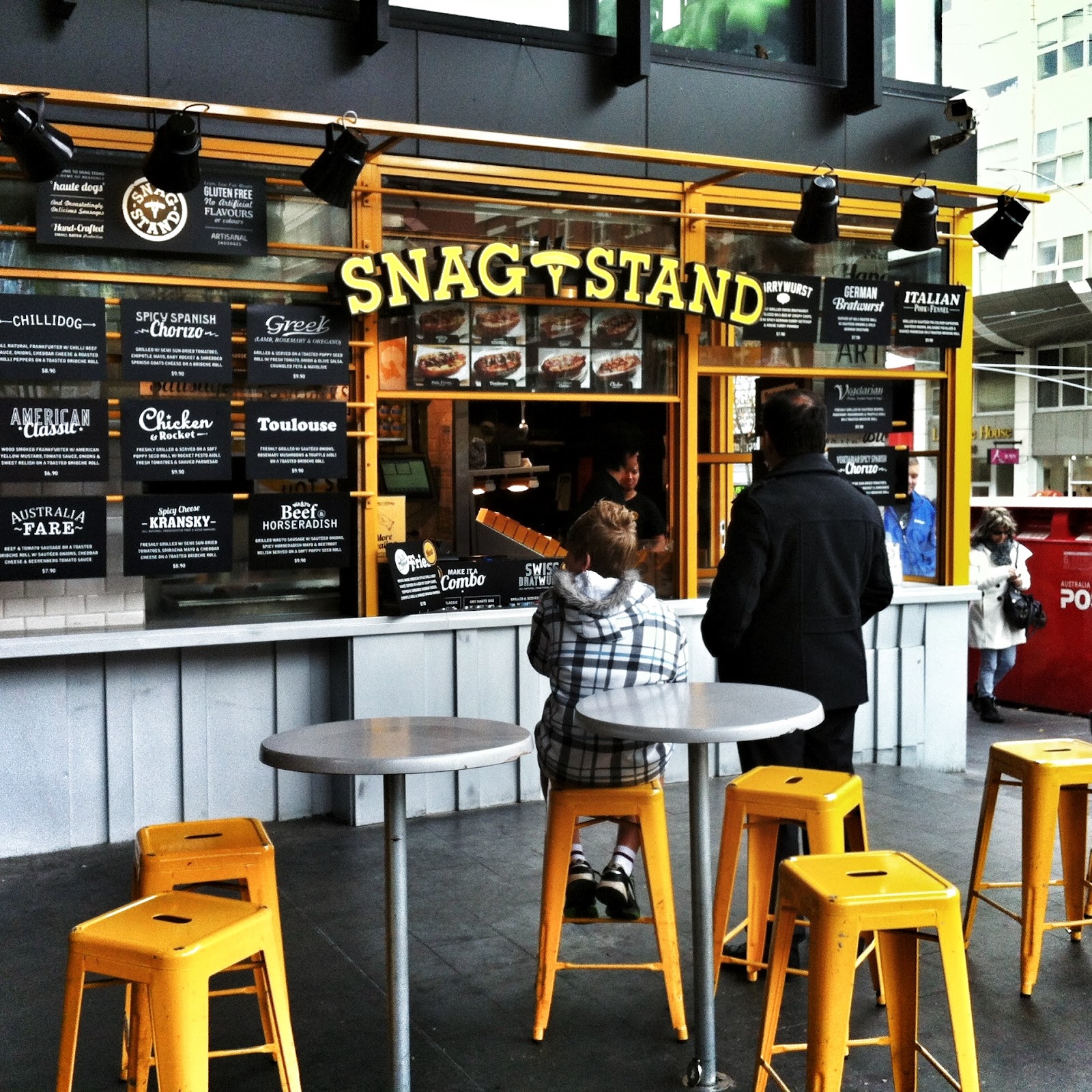 Eat. Play. Shop.: Eat. @ Snag Stand Vs Dognation