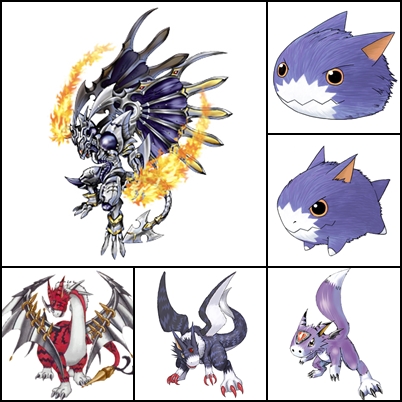 Dorumon Line Dorugaramon (Digimon D-Cyber) ~ MEU×DIGIMON