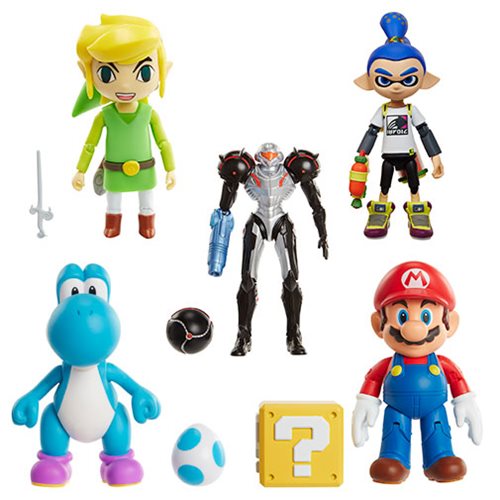 Loja revela novos brinquedos da coleção World of Nintendo que serão ...