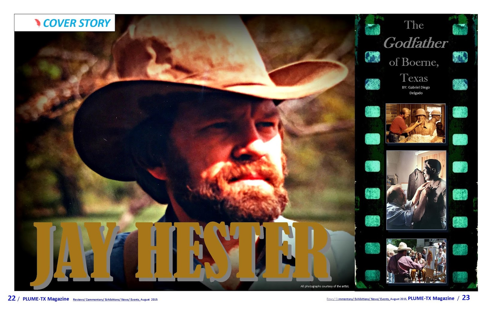 J.R. Mooney Galleries of Fine Art: Jay Hester - Boerne's Godfather