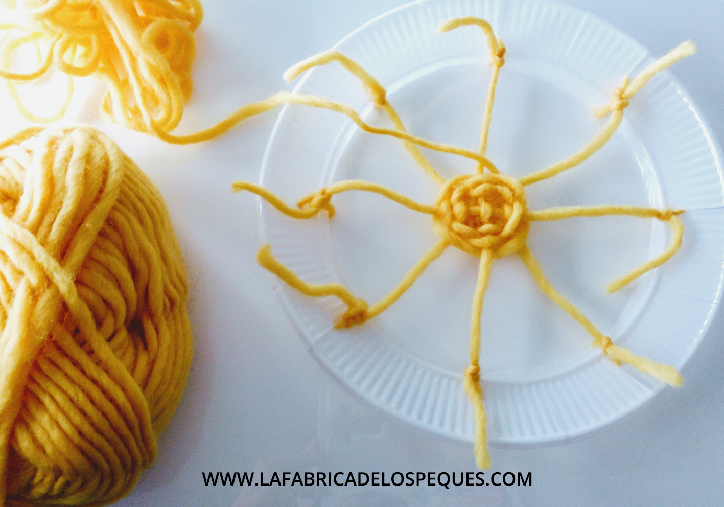 Telar circular infantil - La fábrica de los peques