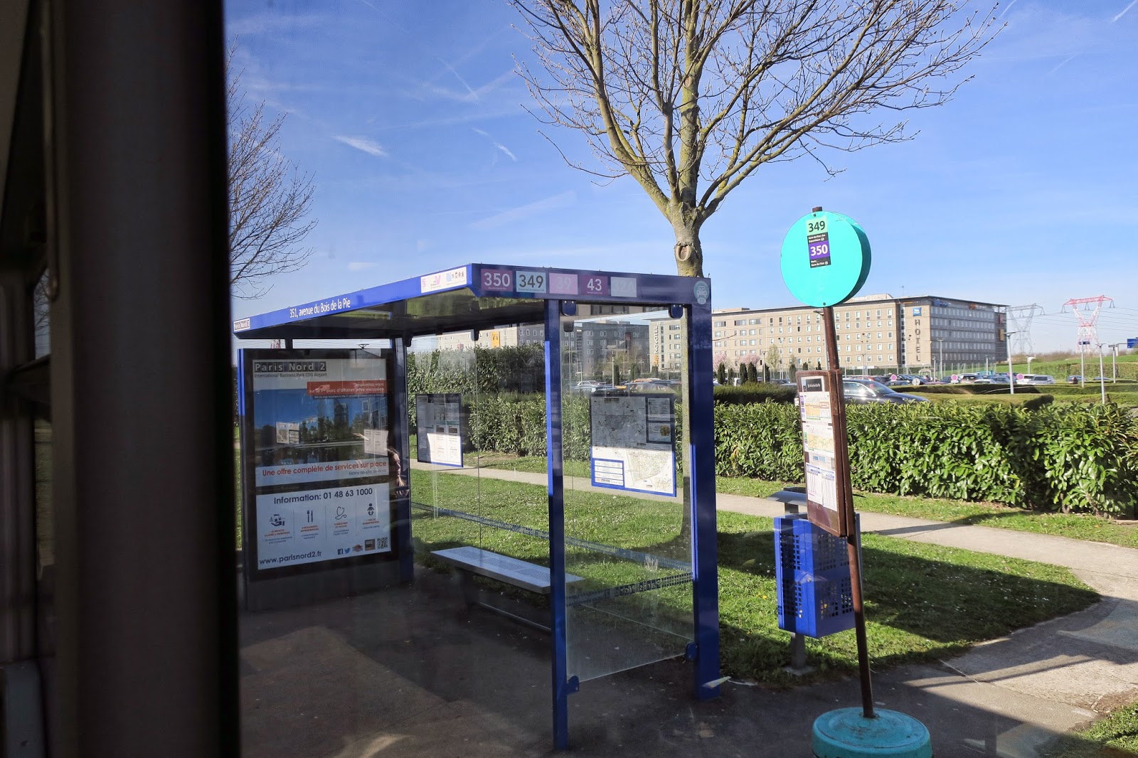 Phi Slamma Camera: Paris RATP Bus 350 CDG to Gare de l'Est