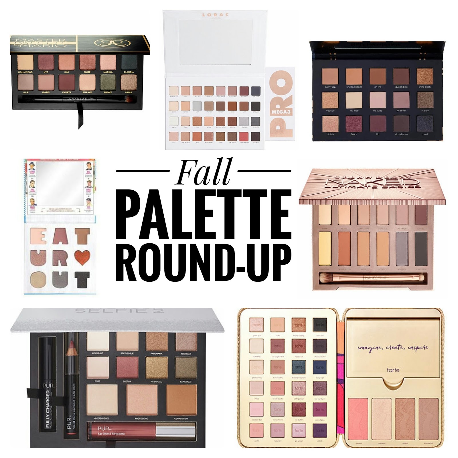 Fall Palette Round-Up + My Favorites | The Budget Beauty Blog